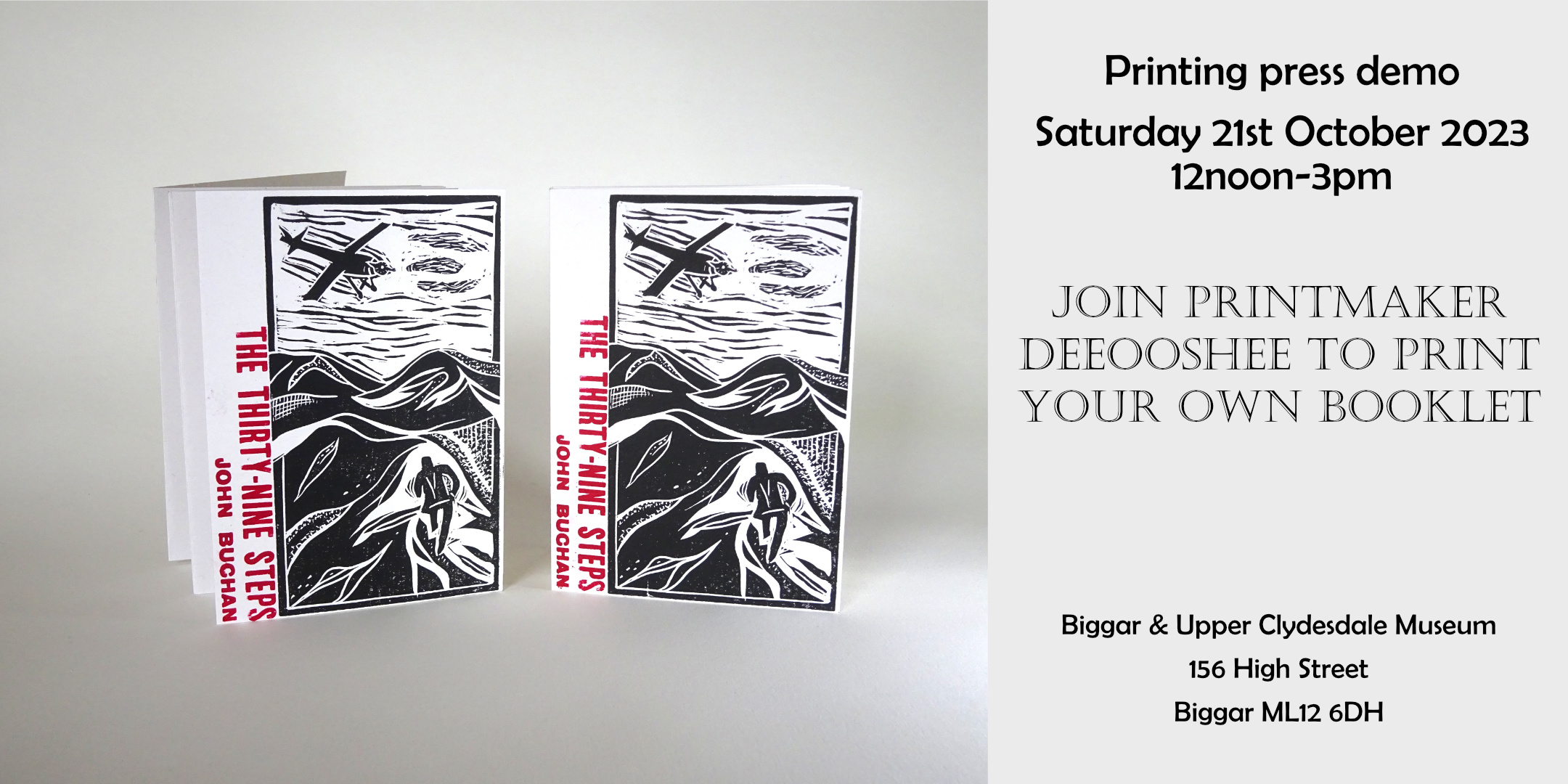 Printing Press Demo - Biggar Museum